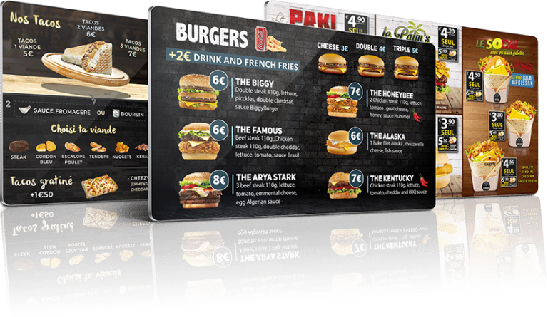 Création de menus dynamiques pour Fast Food – Vloo